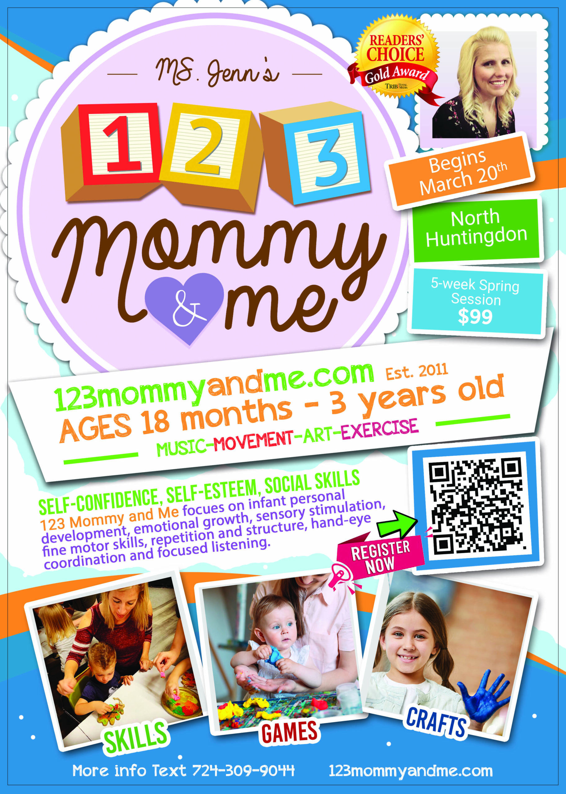 Mommy Me Class North Huntingdon activities infants preschool